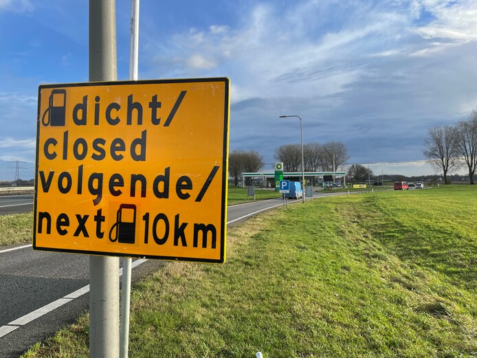 De laatste dag voor tankstation langs de A12: ‘Had ons toch nog even ...