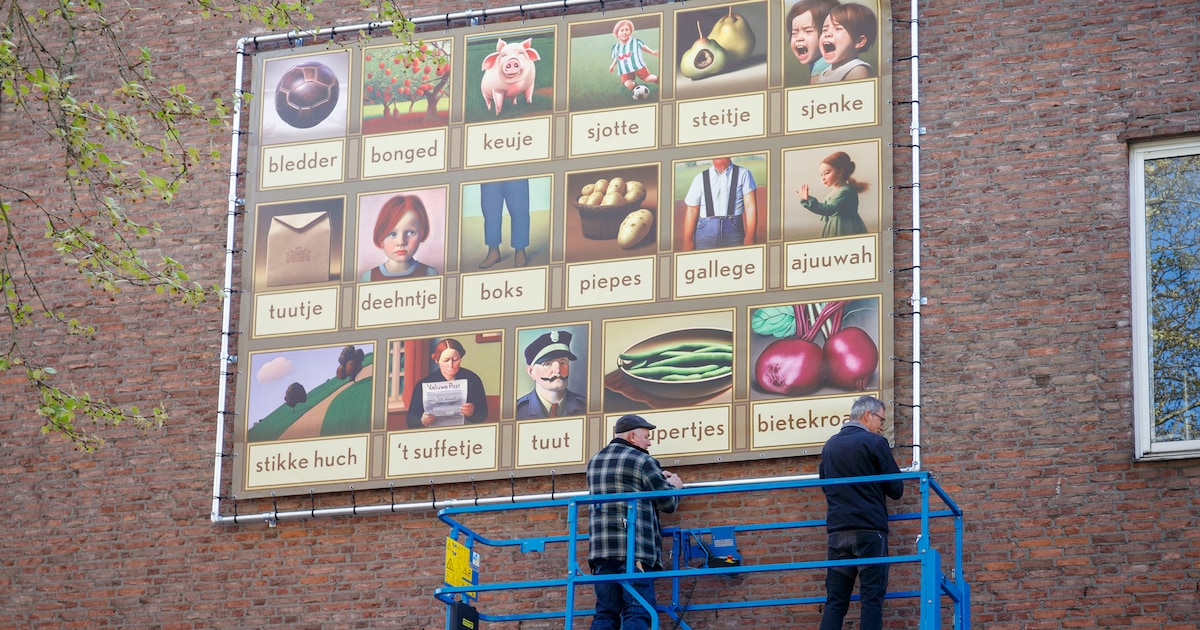 Metersgroot leesplankje leert je Wagenings praten: ‘Sjotte met de ...