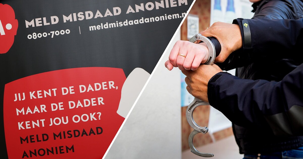 Criminelen met wat hulp eerder in beeld: Meld Misdaad Anoniem nu ook in ...