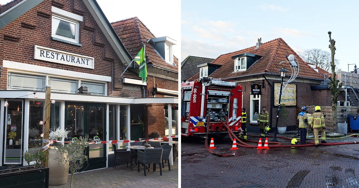 Jaimy en Jurgen zien de rook uit het dak van hun restaurant komen: ‘We ...