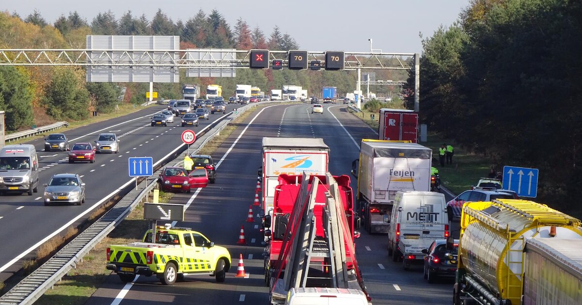 Opnieuw ongeval op A12, weg weer vrij | Arnhem | De Gelderlander.nl