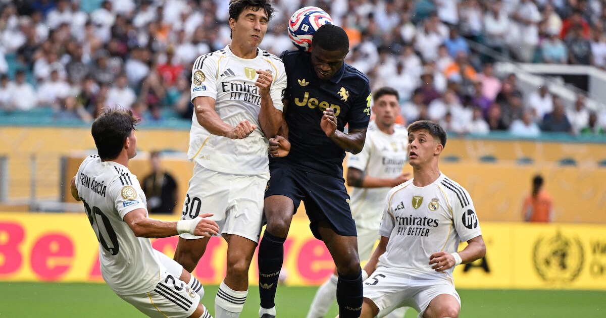 LIVE WK clubs | Real Madrid op voorsprong tegen Juventus dankzij rake kopbal Gonzalo García ...