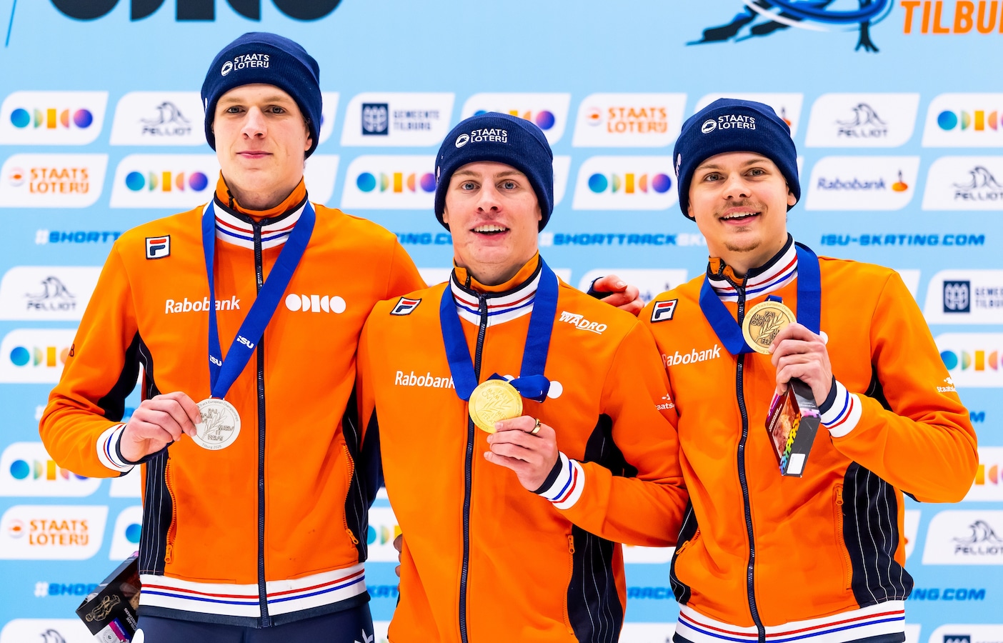 Nederland domineert op EK shorttrack: vier keer goud en dubbele titel ...
