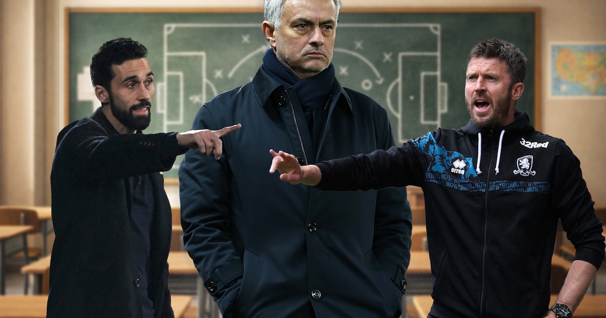 Interim-trainers van Manchester United en Real Madrid zijn totaal ...