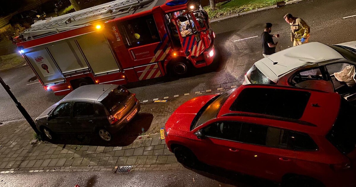 Ze horen een enorme klap, net als anderhalf jaar geleden. Het zal toch ...