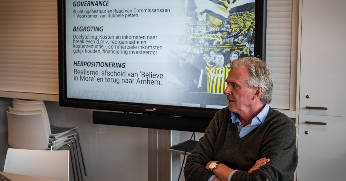 Geen Engels meer, maar ‘Vitesse voor altijd’ | Opinie | gelderlander.nl