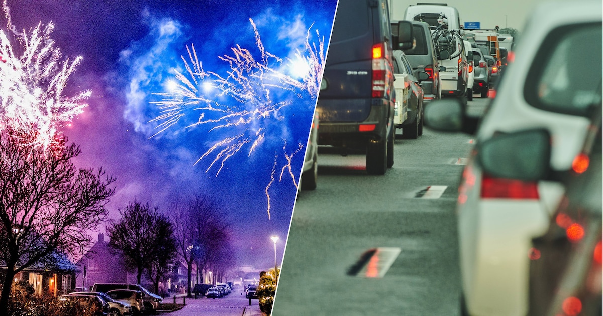 Drukte op wegen naar Duitsland, mogelijk veel 'vuurwerkverkeer ...