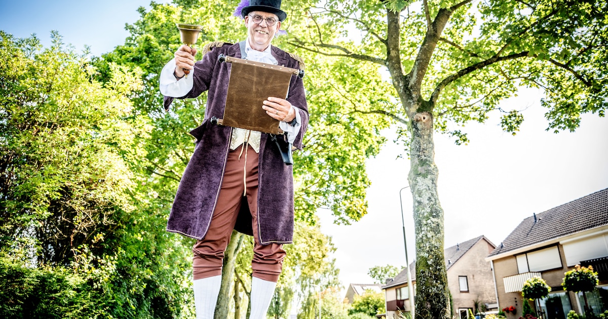 André Velders (64) is de nieuwe dorpsomroeper: ‘Je moet niet als een ...