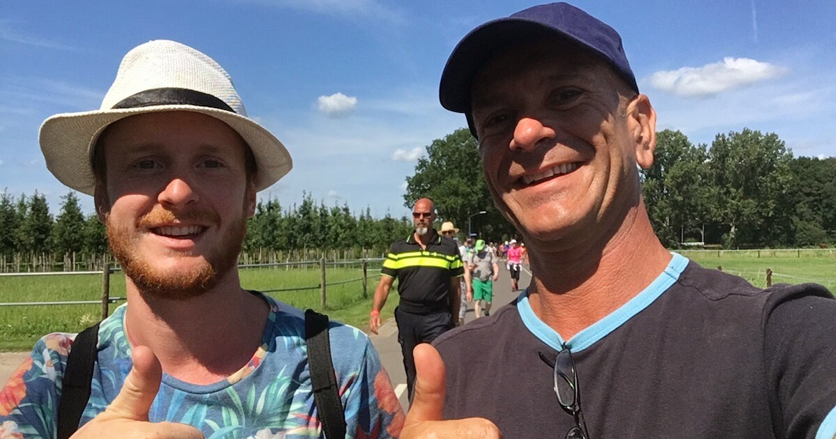 Bernard loopt ter nagedachtenis aan zijn zoon Tim: ‘Kijk eens naast je ...
