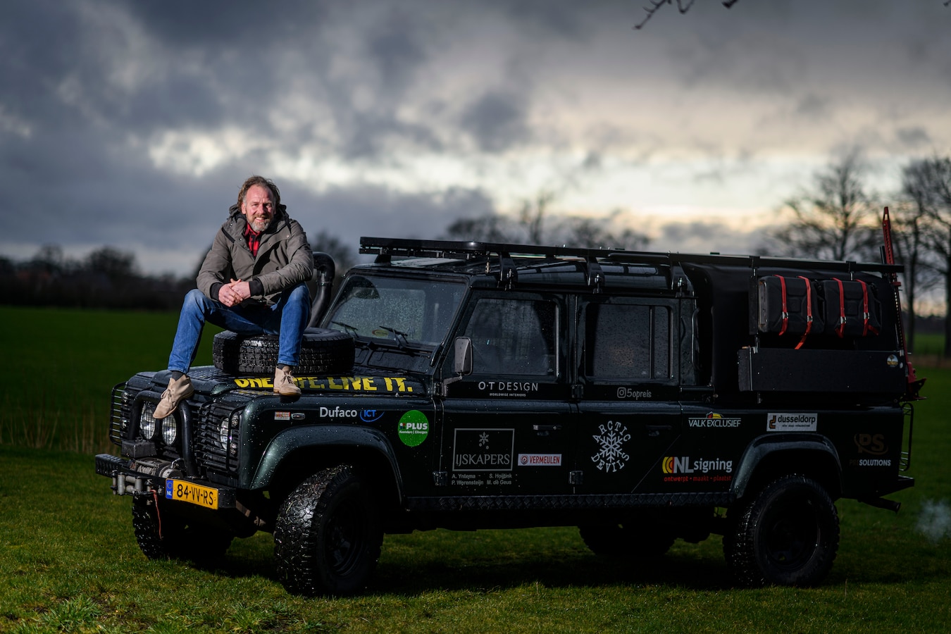 Vier mannen in een oude Landrover naar de Noordkaap: ‘Geen extreme kou ...