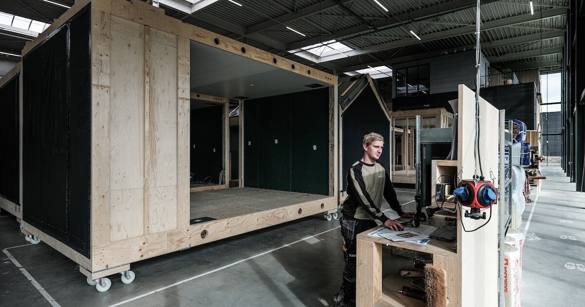 Dit bedrijf zet huizen als een Ikea-kast in elkaar: ‘Alles is volledig ...