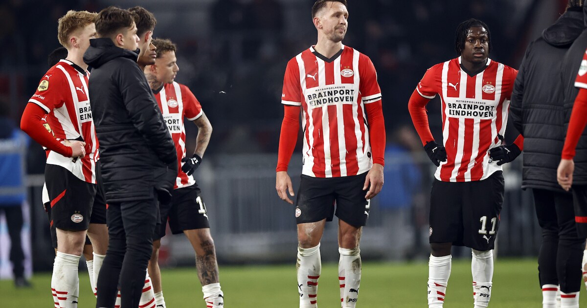 PSV beleeft beroerde start van het jaar, maar pakt nog wel een punt ...