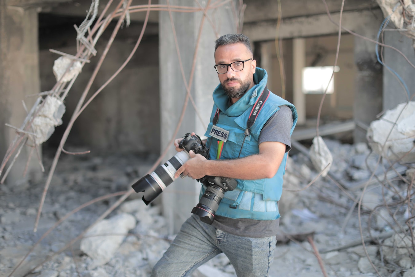 56 journalisten bewust gedood in Gaza, Mohamed vreest elke dag voor ...