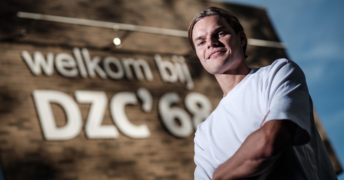 Druk? Dat voelt deze DZC’68-spits niet: ‘Het is ontzettend leuk om doelpunten te maken ...