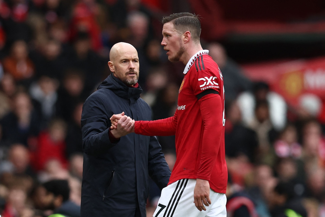 Erik ten Hag ziet Wout Weghorst graag langer bij Manchester United ...