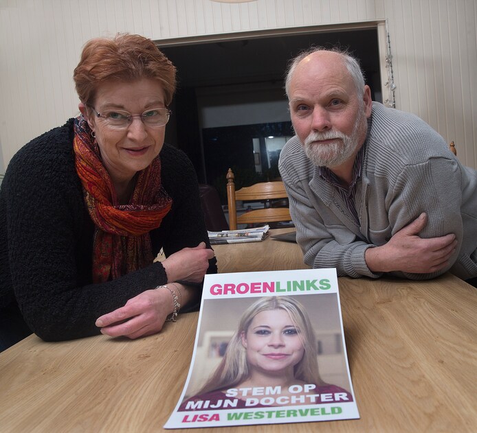 Vader GroenLinks-kandidate roept met poster op tot stemmen op dochter ...