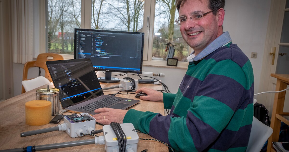 De ‘gezonde argwaan’ van Bas (50) levert een handig apparaat op, en dat ...