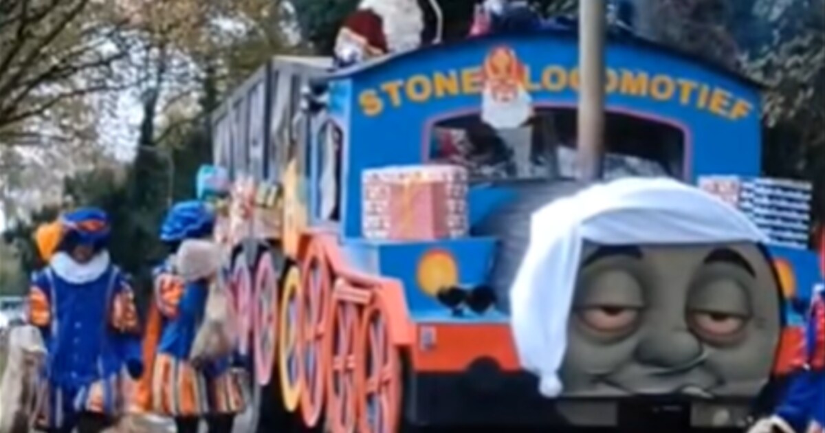 Komt de Sint stoned aan in Lepelstraat? Video gaat viraal: ‘Mijter af ...