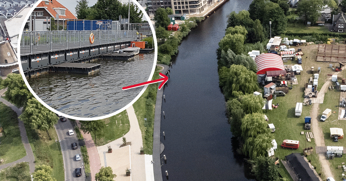 Festival Achterland over de rivier laten springen, kan dat ...