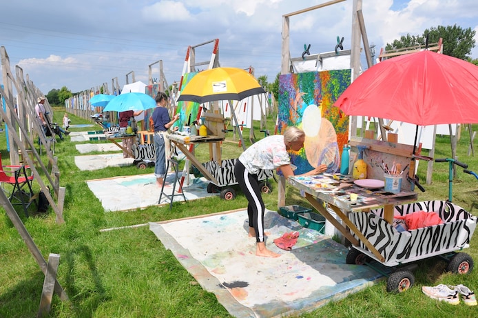Groesbeek verandert in een kleurrijk landschap voor een uniek ...