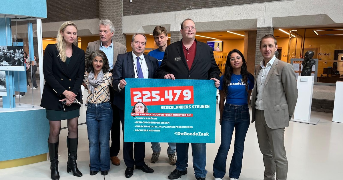 225.000 handtekeningen, Faber al weg: Vincent (42) besluit om petitie ...