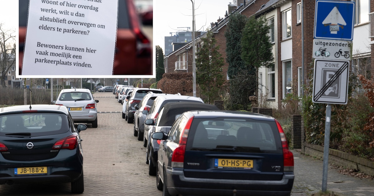Bewoners boos over parkeerders die gratis plekje zoeken in de wijk ...