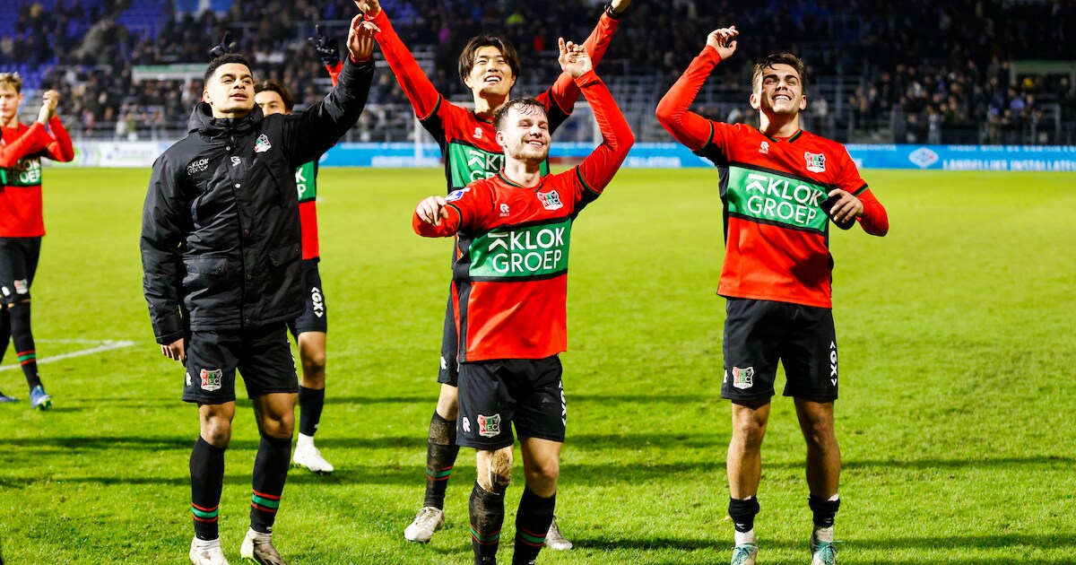 NEC klimt in een week tijd van plek 16 naar 10 en heeft die opleving ...