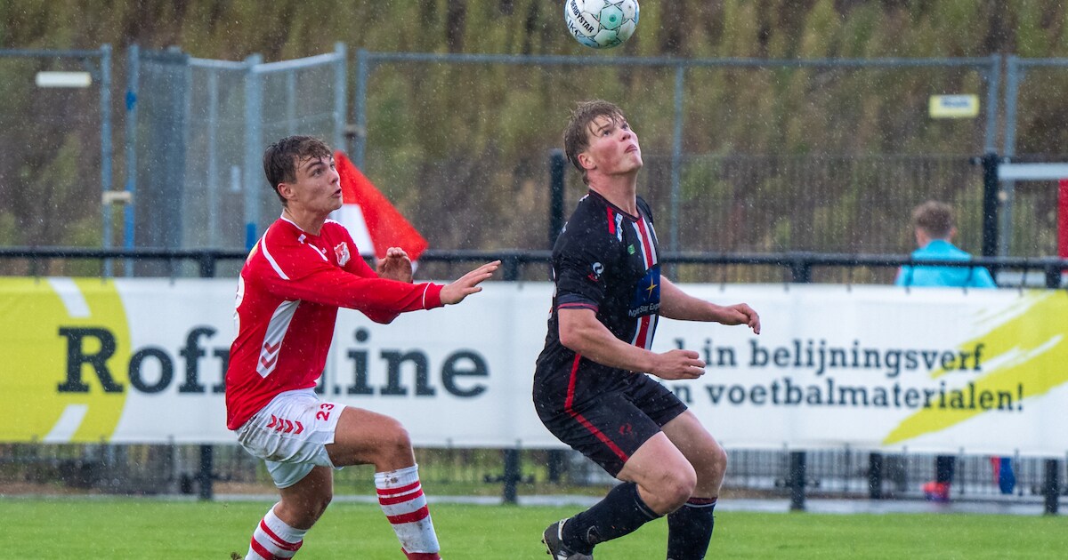 ‘Talent van de Maand’ Dean van Urk (17) geniet naast voorbeeld Mats ...
