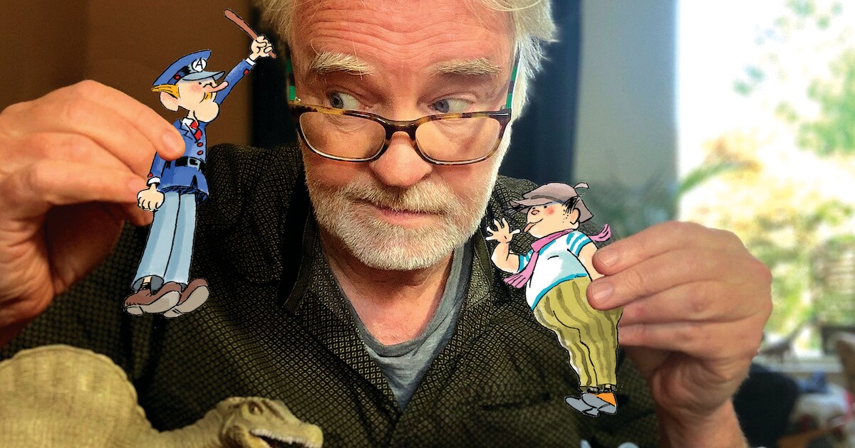 Kees de Boer tekent populaire serie ‘Agent en Boef’: ‘Ik was gewoon ...
