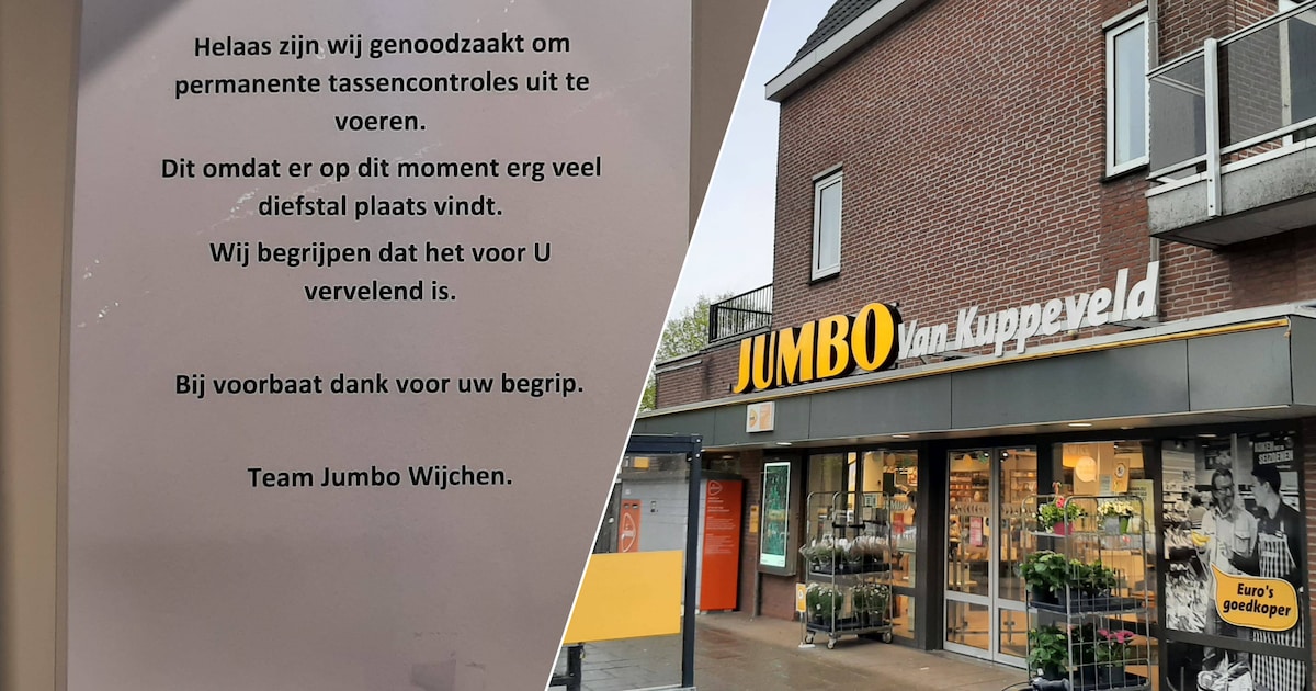 In deze supermarkt kijkt personeel nu in iedere tas: ‘Klanten die ...