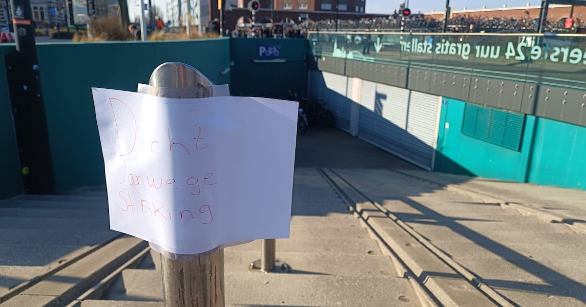 Fietsenstalling Nijmegen als enige dicht bij landelijke staking ...