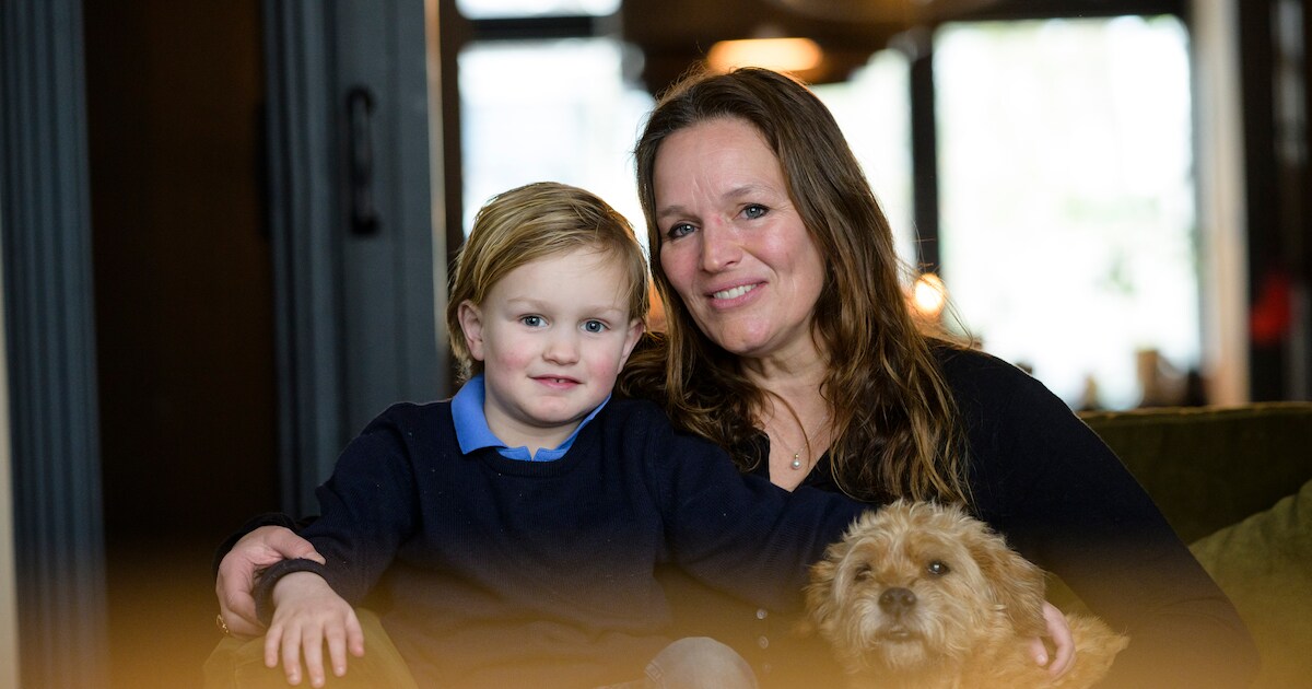 Kim ziet na verlies partner en vader voortleven in kleine Jim (5): ‘Hij ...