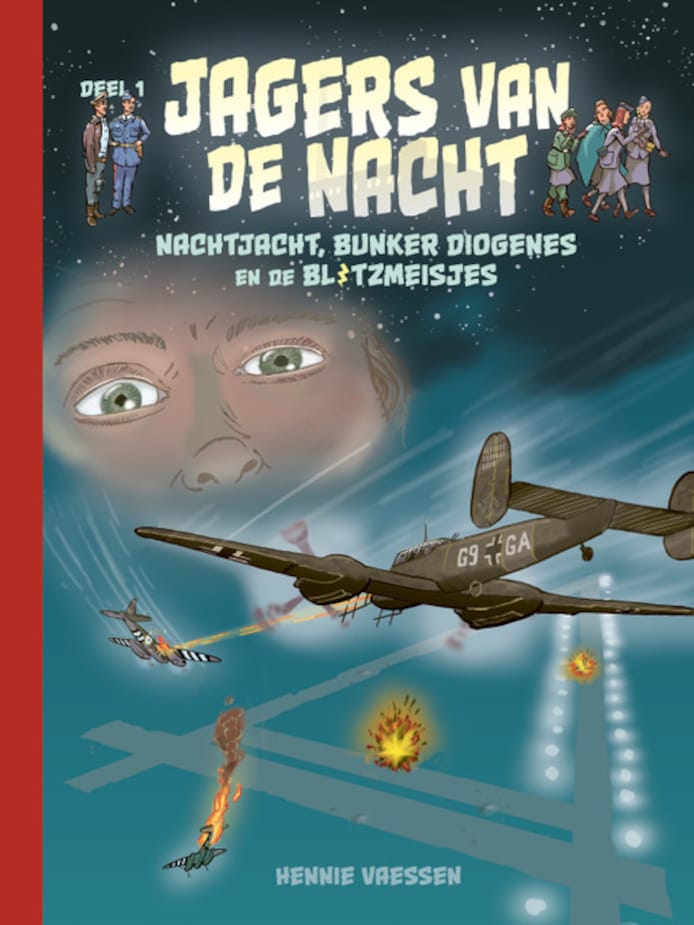 Hennie Vaessen tekent de luchtoorlog van Hitlers Luftwaffe rond de ‘Blitzmeisjes’ van vliegveld ...