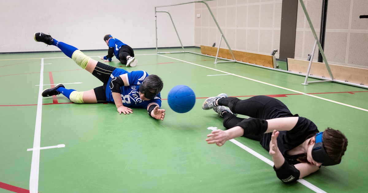 Samen blind ballen als ultieme uitlaatklep bij oogziekte: ‘Dat je zicht ...