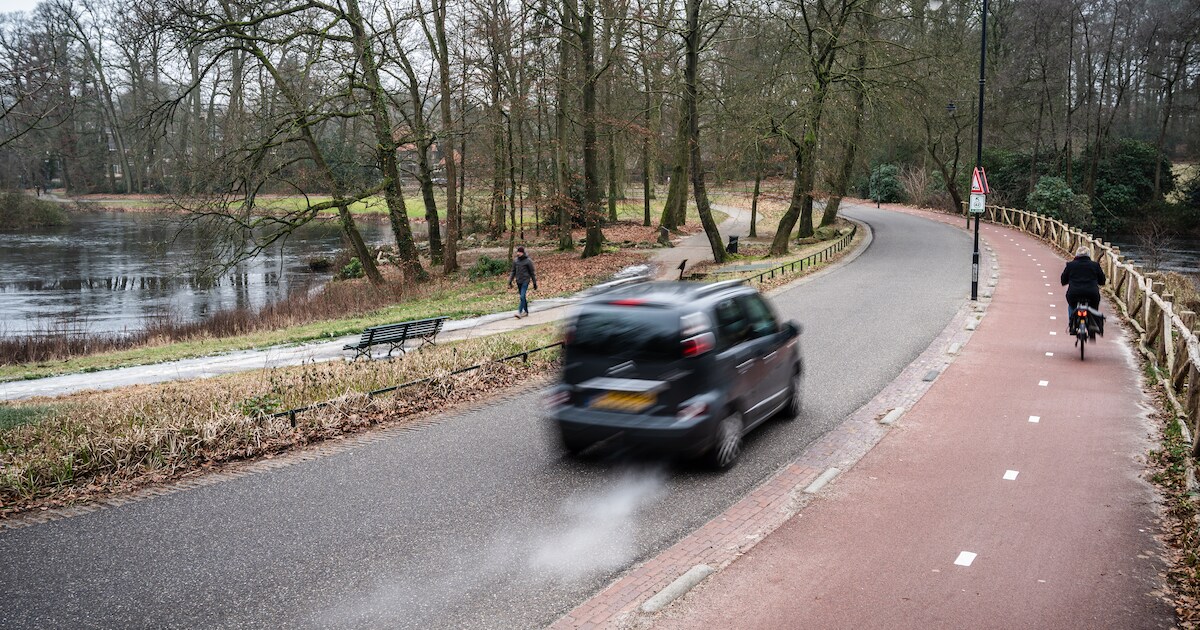 Parkweg blijft toegankelijk met auto, borden wijzen op fietsverbod: dit verandert in Park ...