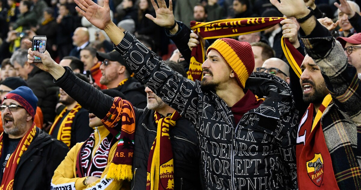 Hooligans AS Roma vallen Vitesse-aanhangers aan in Ierse pub | Vitesse ...