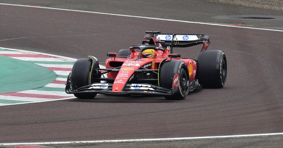 Lewis Hamilton crasht tijdens testdag met Ferrari in Barcelona | Meer ...