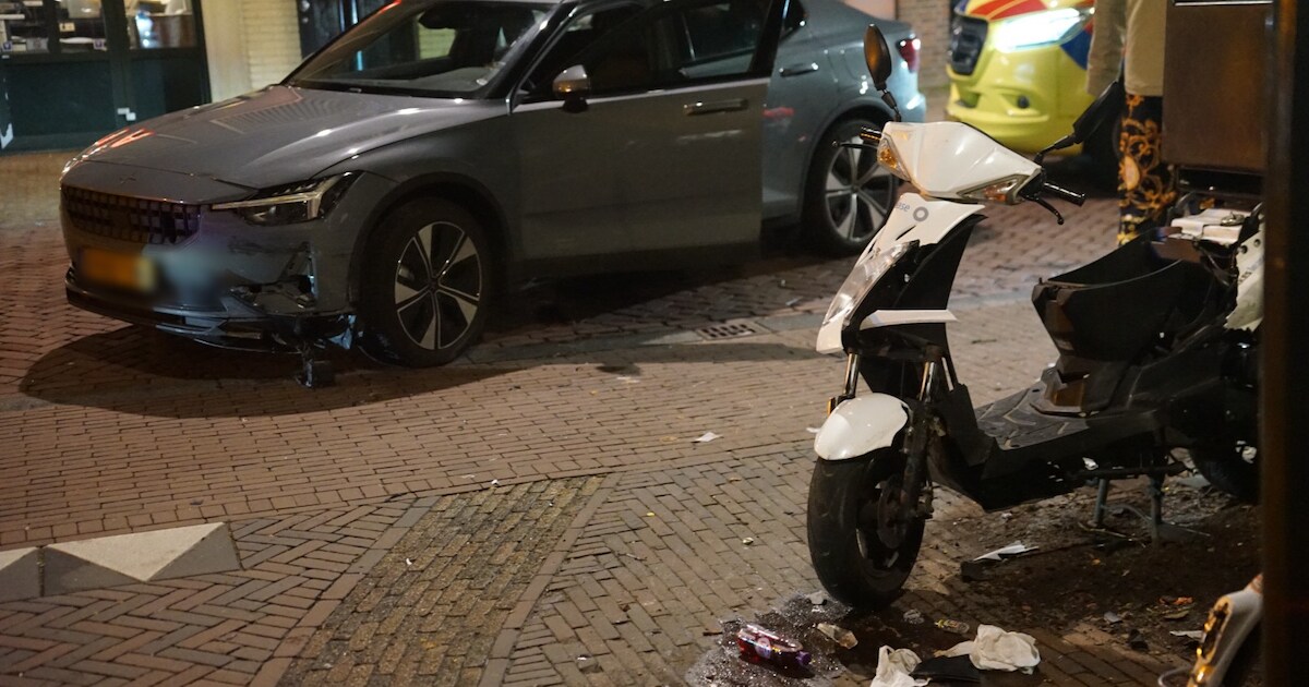 Scooter en auto botsen op Breestraat in Sint Anthonis | Regio | De ...