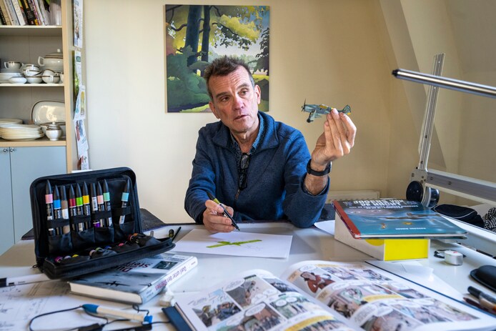 Hennie Vaessen tekent de luchtoorlog van Hitlers Luftwaffe rond de ...