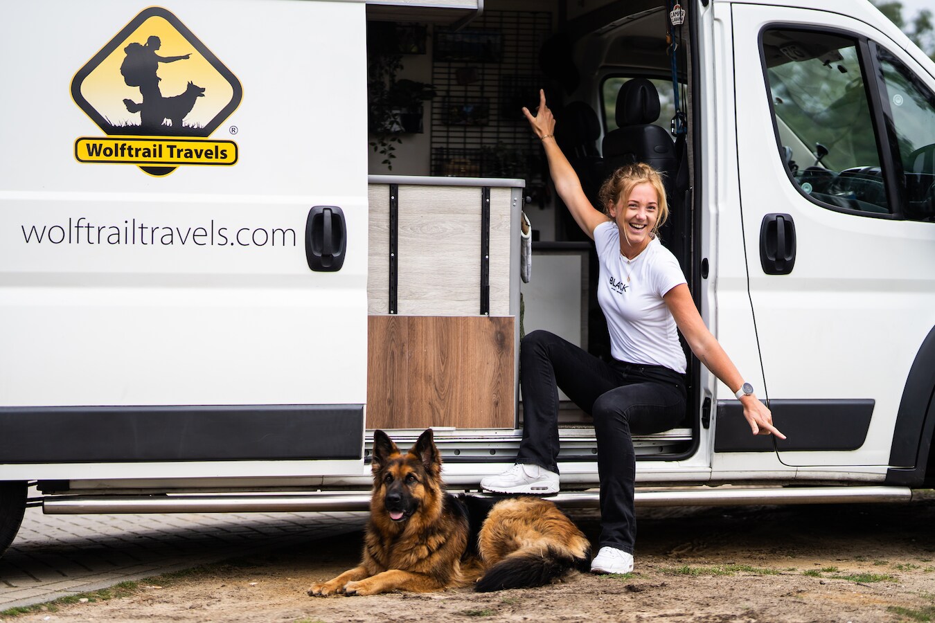 Bernadet Heimans koos voor een nomadenbestaan en geniet er met volle ...