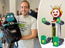 Robin (31) bouwde een robot die níet op Robin lijkt - maar probeer dat ...