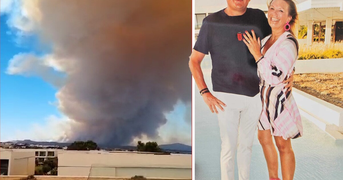 Branden op Rhodos maken vakantie Robert-Jan en Anja tot nachtmerrie ...