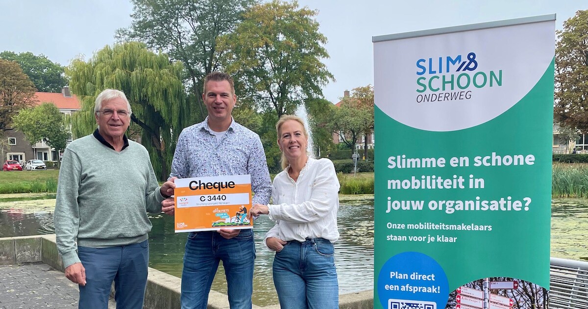Slim & Schoon Onderweg doneert 3440 euro aan Leergeld Nijmegen | Regio ...
