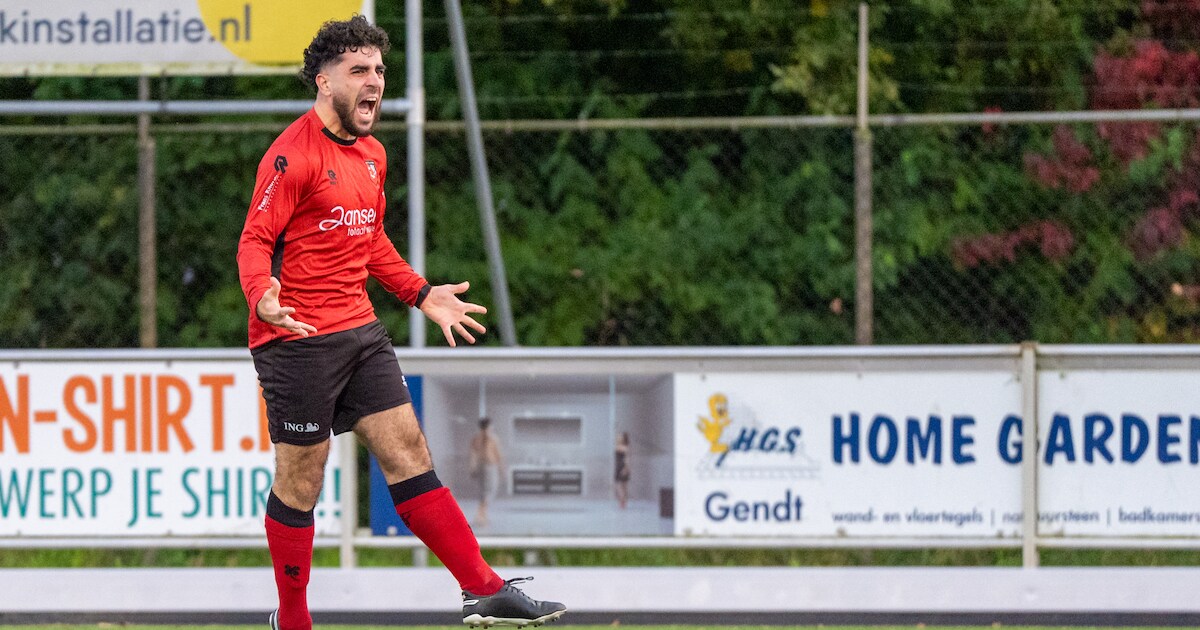 Topscorer van SC Bemmel voor vijf duels geschorst na kopstoot in ...