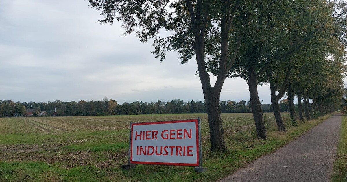 Dit is de plek in Winterswijk waar een nieuw bedrijventerrein komt ...