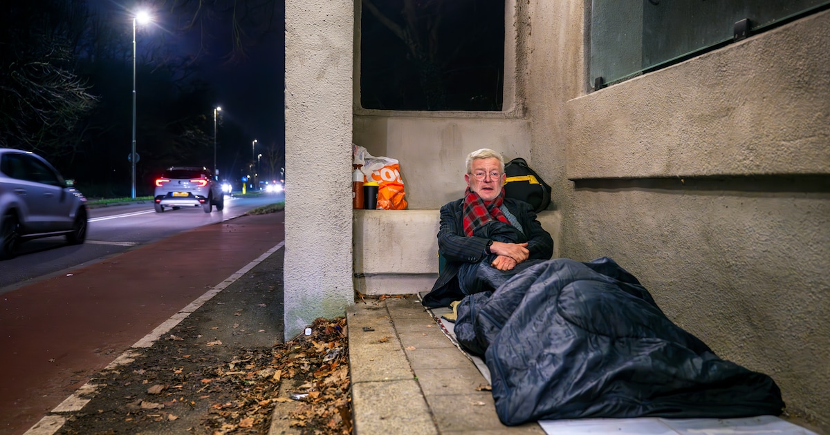 Jurist, nette kleding én toch dakloos: Gert Jan (60) ligt al weken in ...