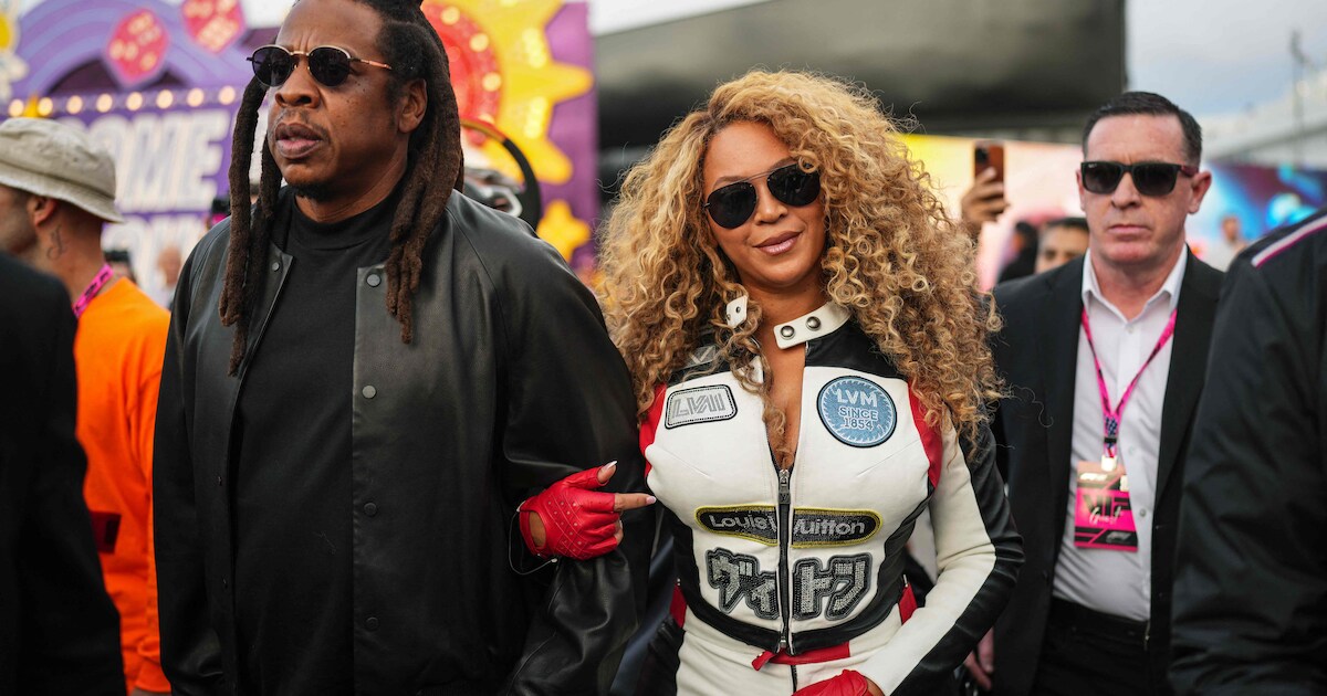Beyoncé en Jay-Z bezoeken F1-race in Las Vegas, ook andere supersterren maken hun opwachting ...