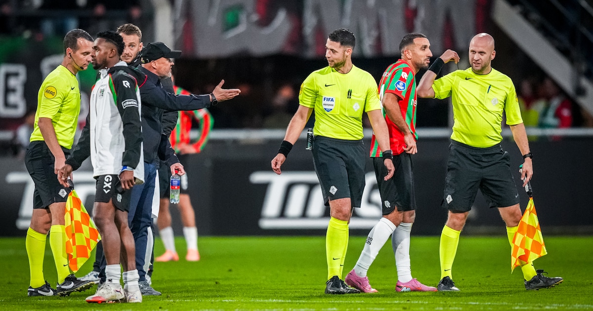 Het gaat bij NEC vooral over de dubieuze strafschop, maar het optreden ...