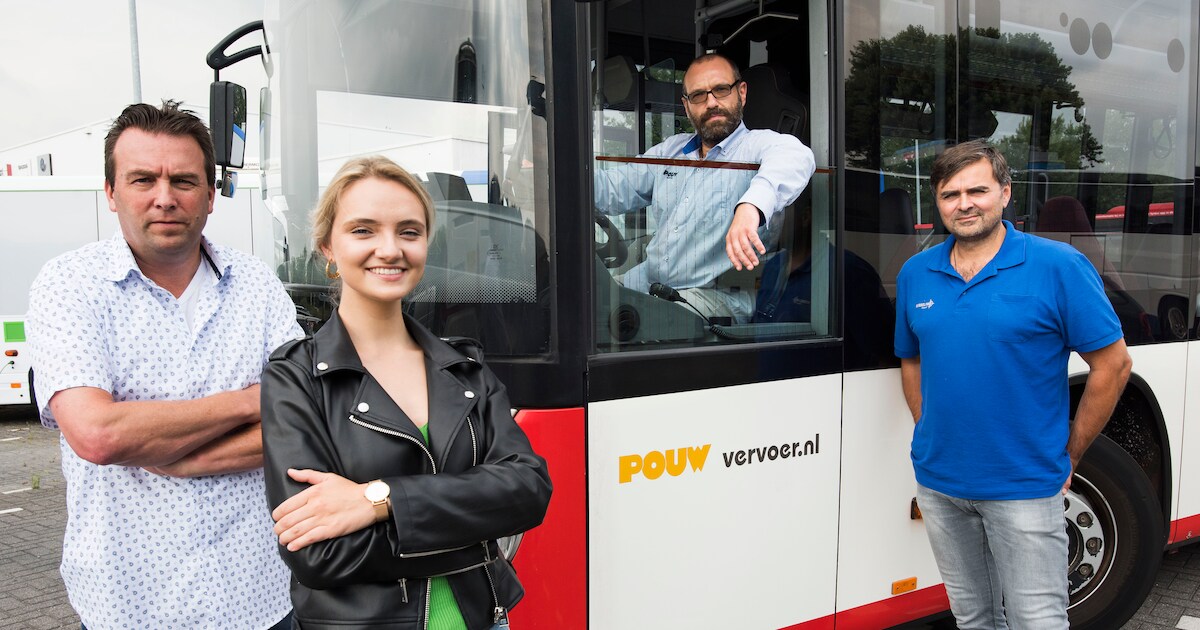 Dit busbedrijf neemt als eerste acht Oekraïners in dienst: ‘Kunnen er ...