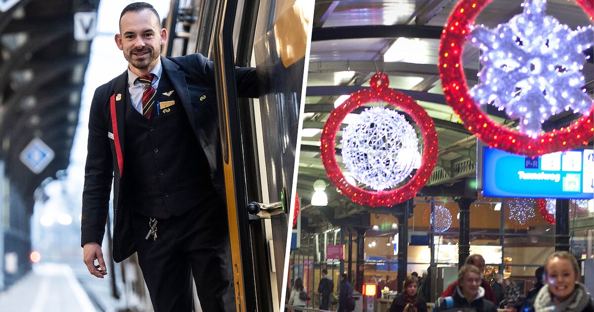 ‘Herder’ Roy moet met kerst alle dagen werken in de trein en komt met ...